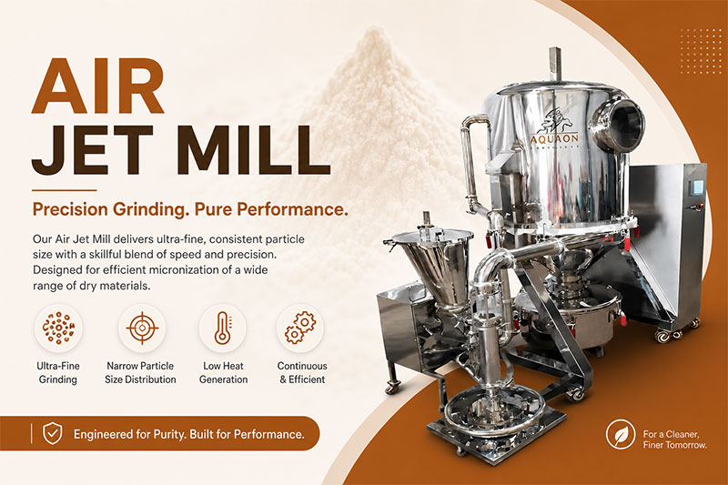 Air Jet Mill Working Principle Explained Step by Step